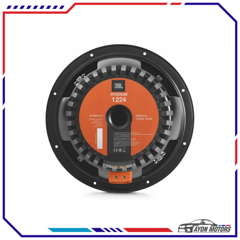 JBL Club 1024 (Subwoofer) 1000watts , 250 RMS - Ayon Motors