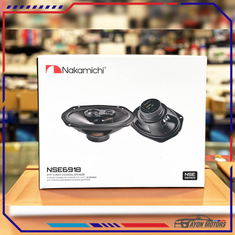 NAKAMICHI NSE6918 NAKAMICHI 6X9 INCHES 3-Way Speakers - Ayon Motors