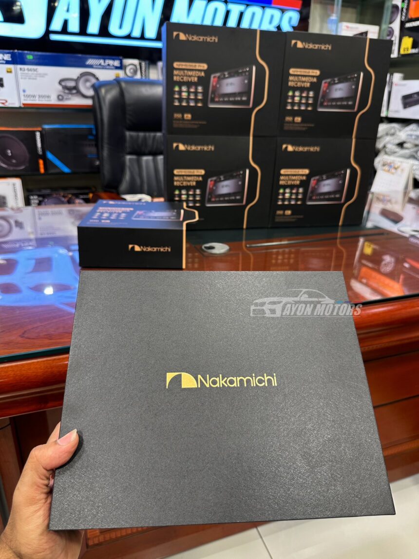 NAKAMICHI Car Android Player NAM5960 Pro RAM-8 GB, ROM-256 GB, With Sim ...